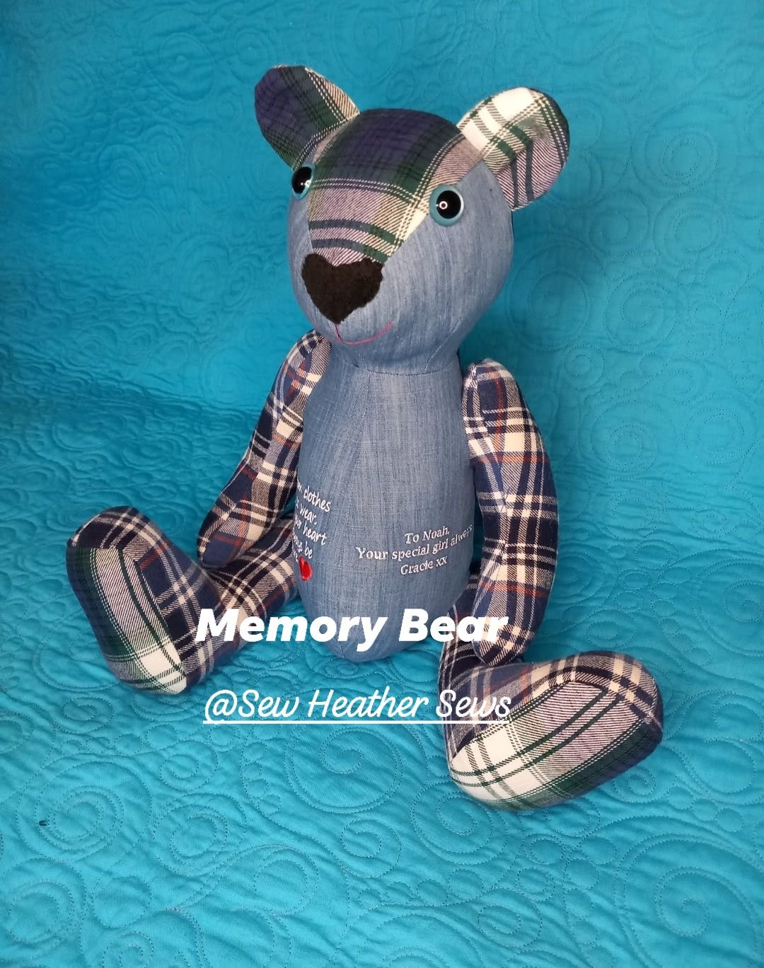 Sew Heather Sews | Memory Bears, Sewing and Jellyroll Rugs