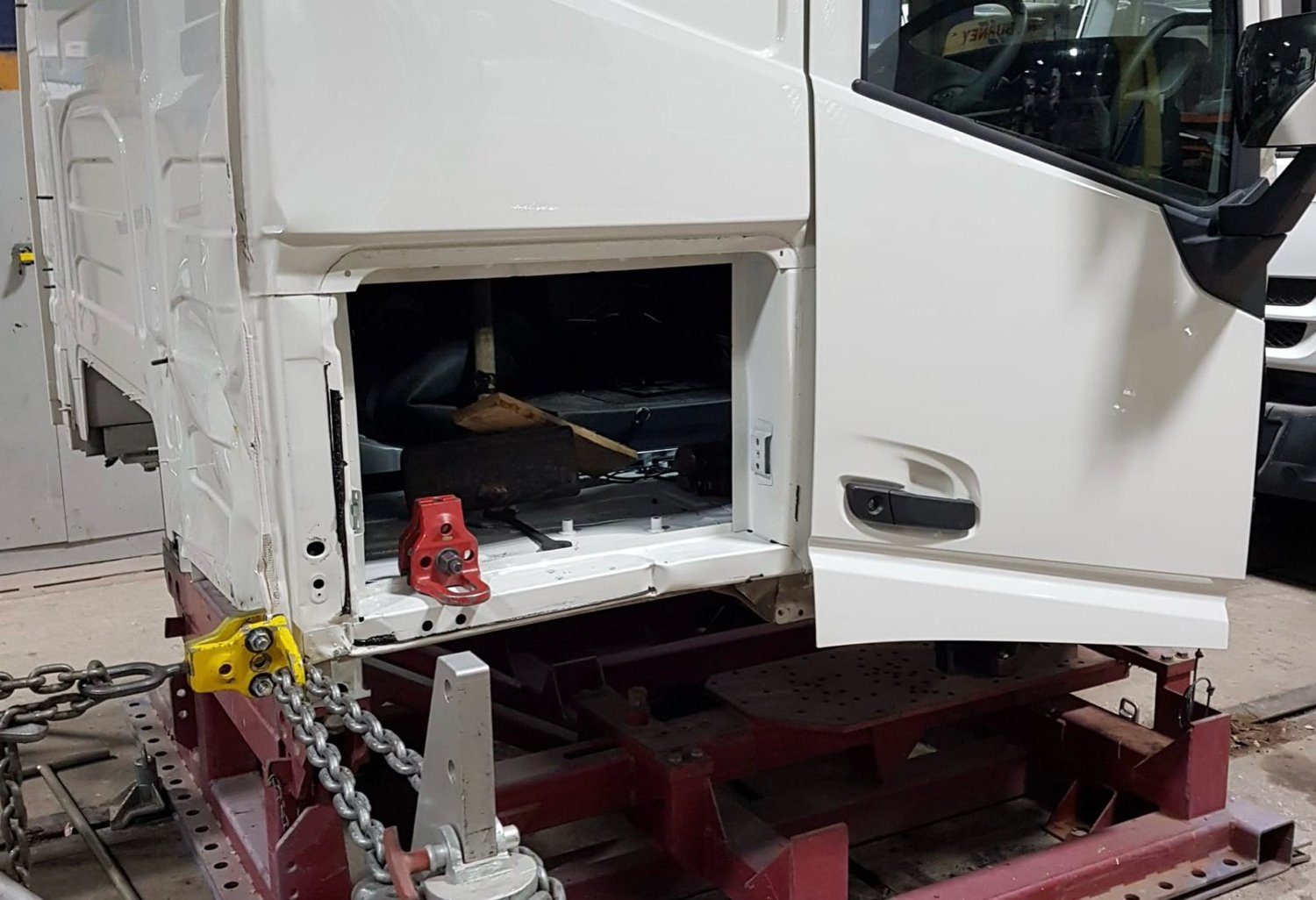 Cab and chassis straightening — North West and Wirral HGV, truck, and ...