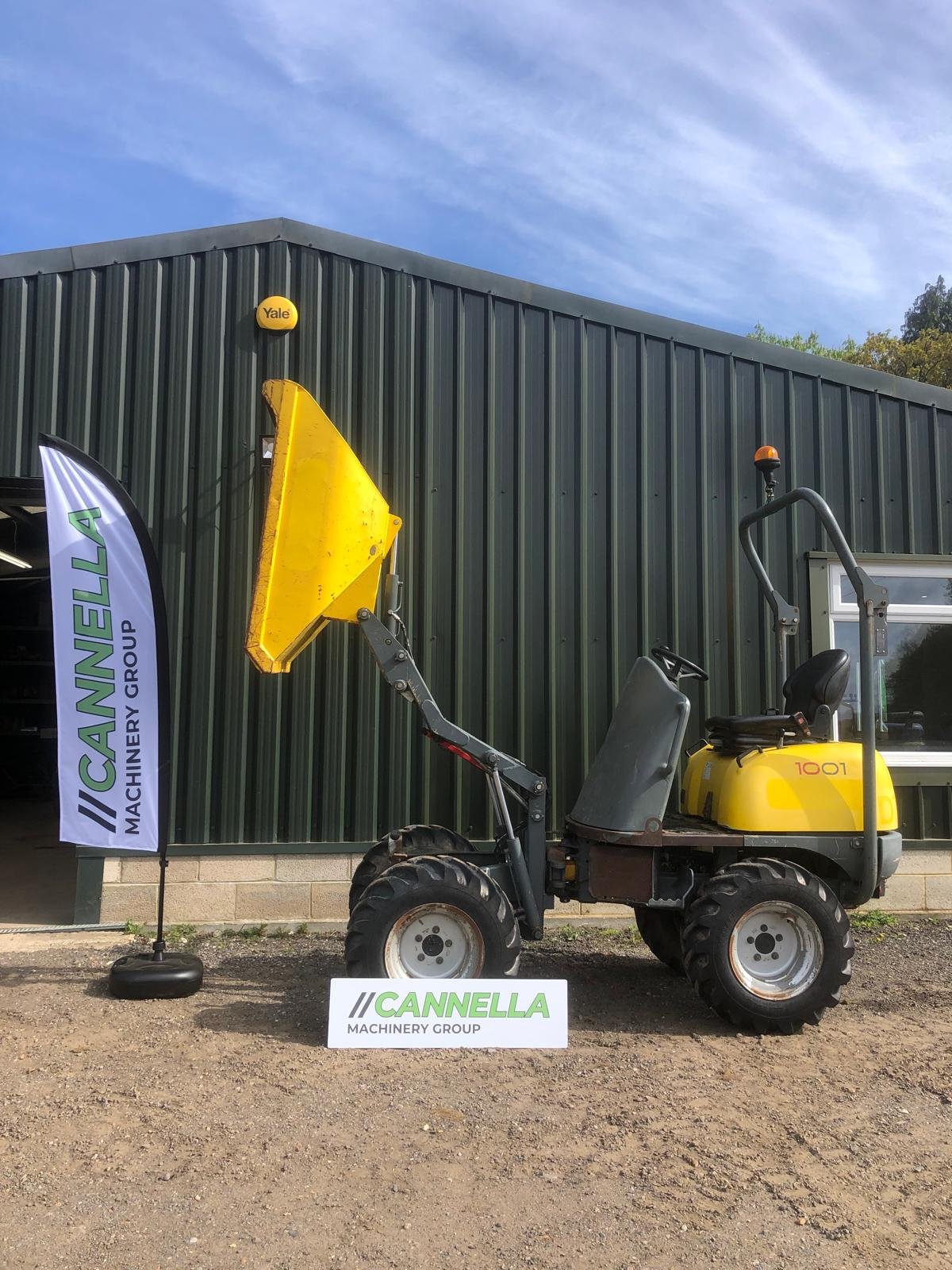 Wacker Neuson 1001 1 tonne High Tip Skip Dumper — Cannella Machinery Group