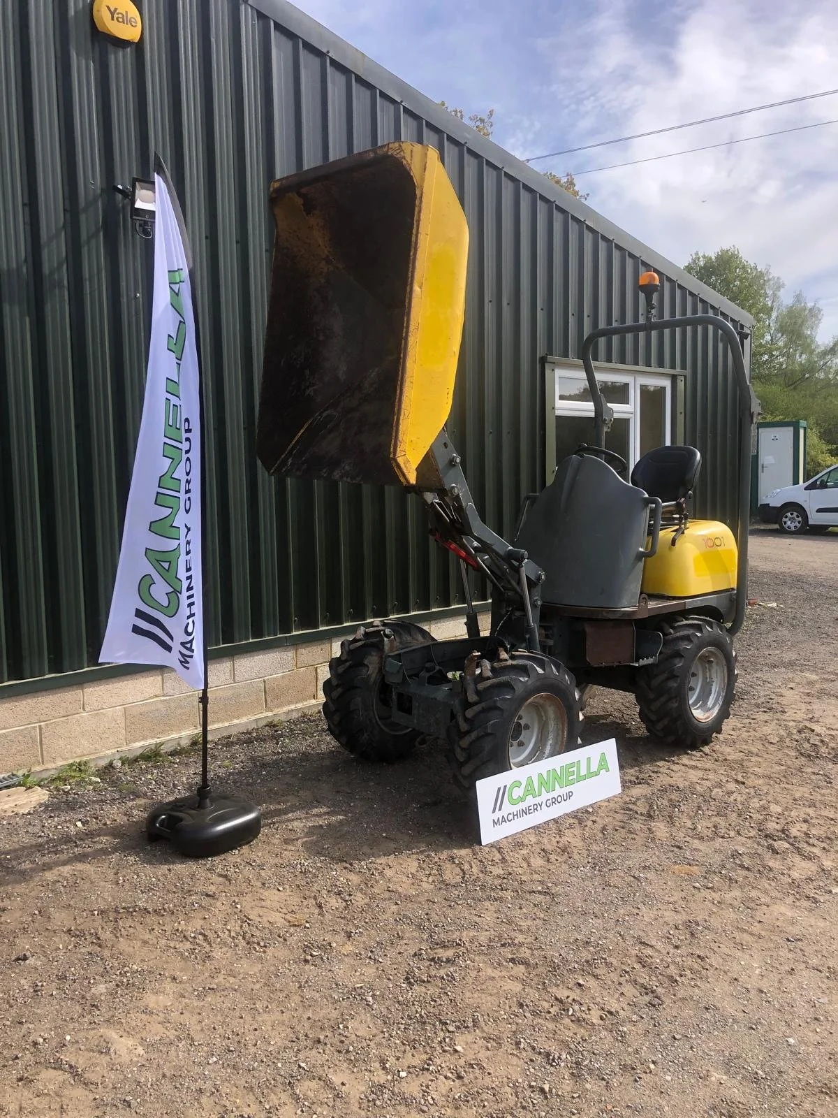 Wacker Neuson 1001 1 tonne High Tip Skip Dumper — Cannella Machinery Group
