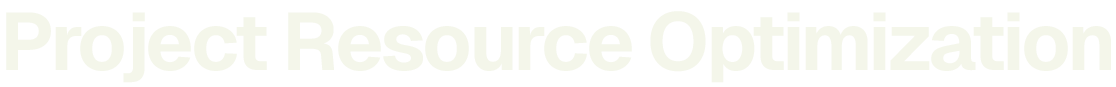Project Resource Optimization Funding High Impact Aid Projects