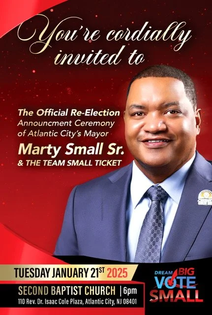 Mayor of Atlantic City Marty Small Sr.