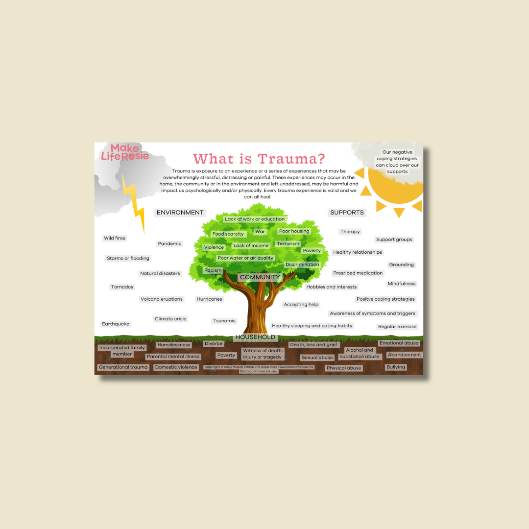 What is Trauma Handout — Make Life Rosie