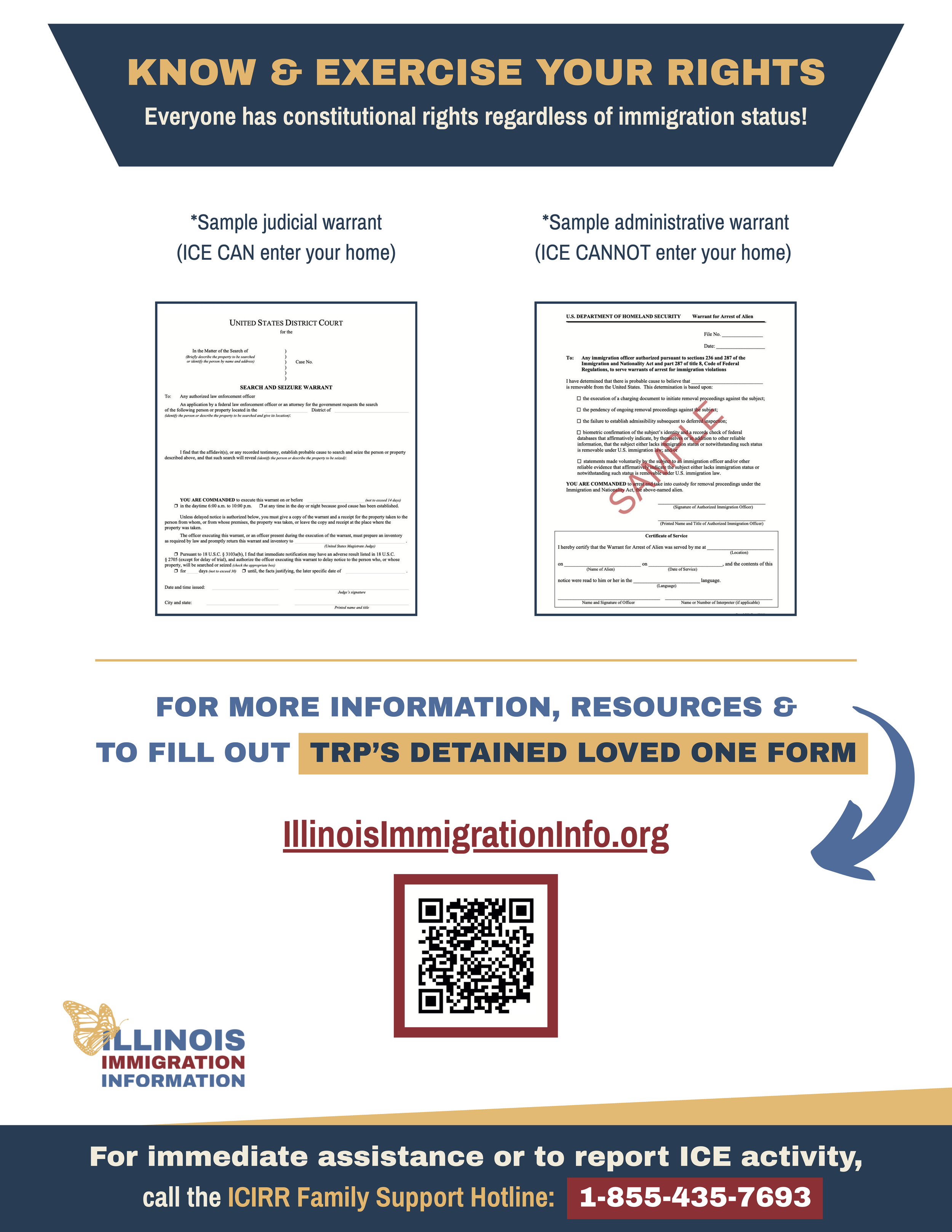 KNOW YOUR RIGHTS — IL IMMIGRATION INFO