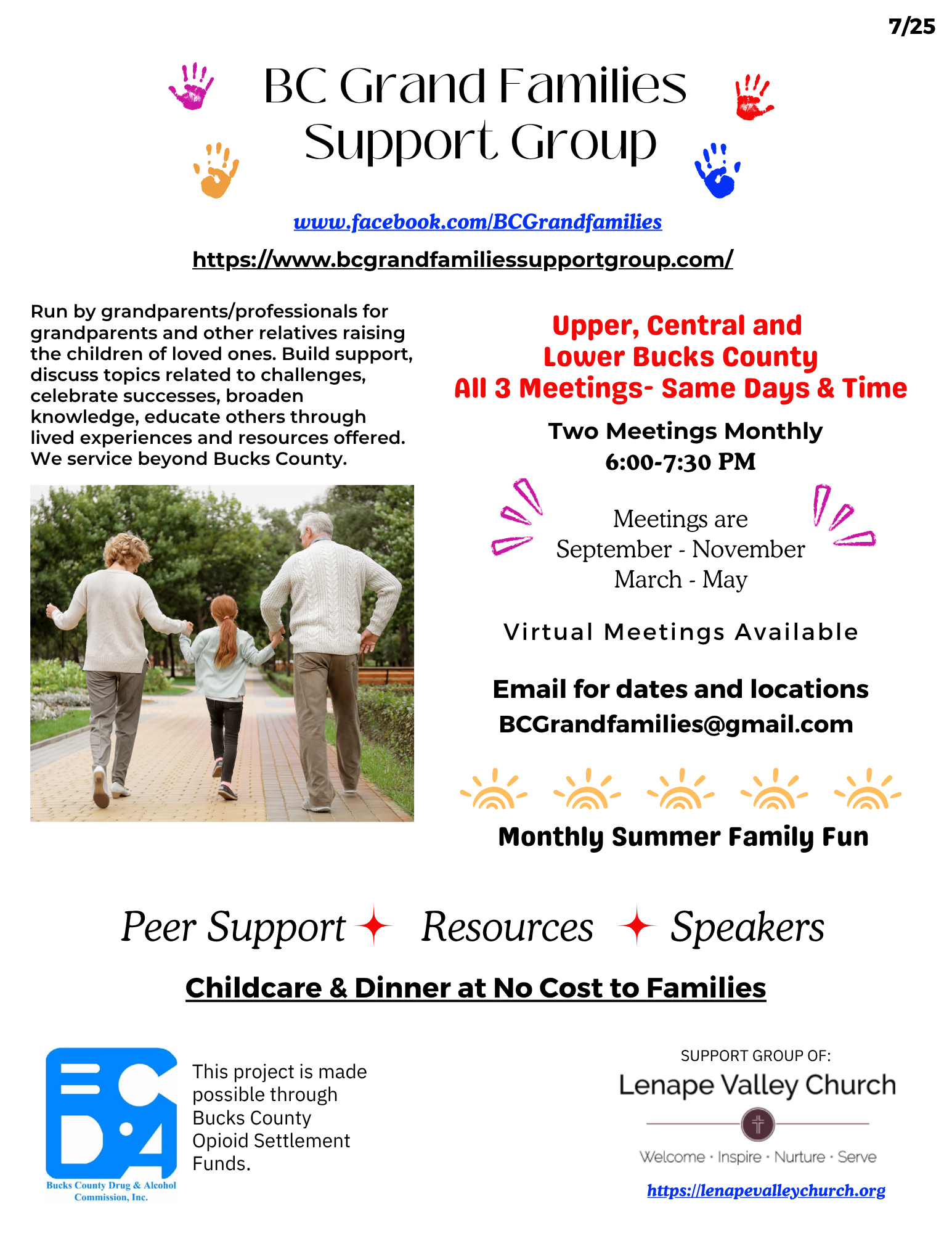 Current Flyer & Events — BC Grand Families Support Group