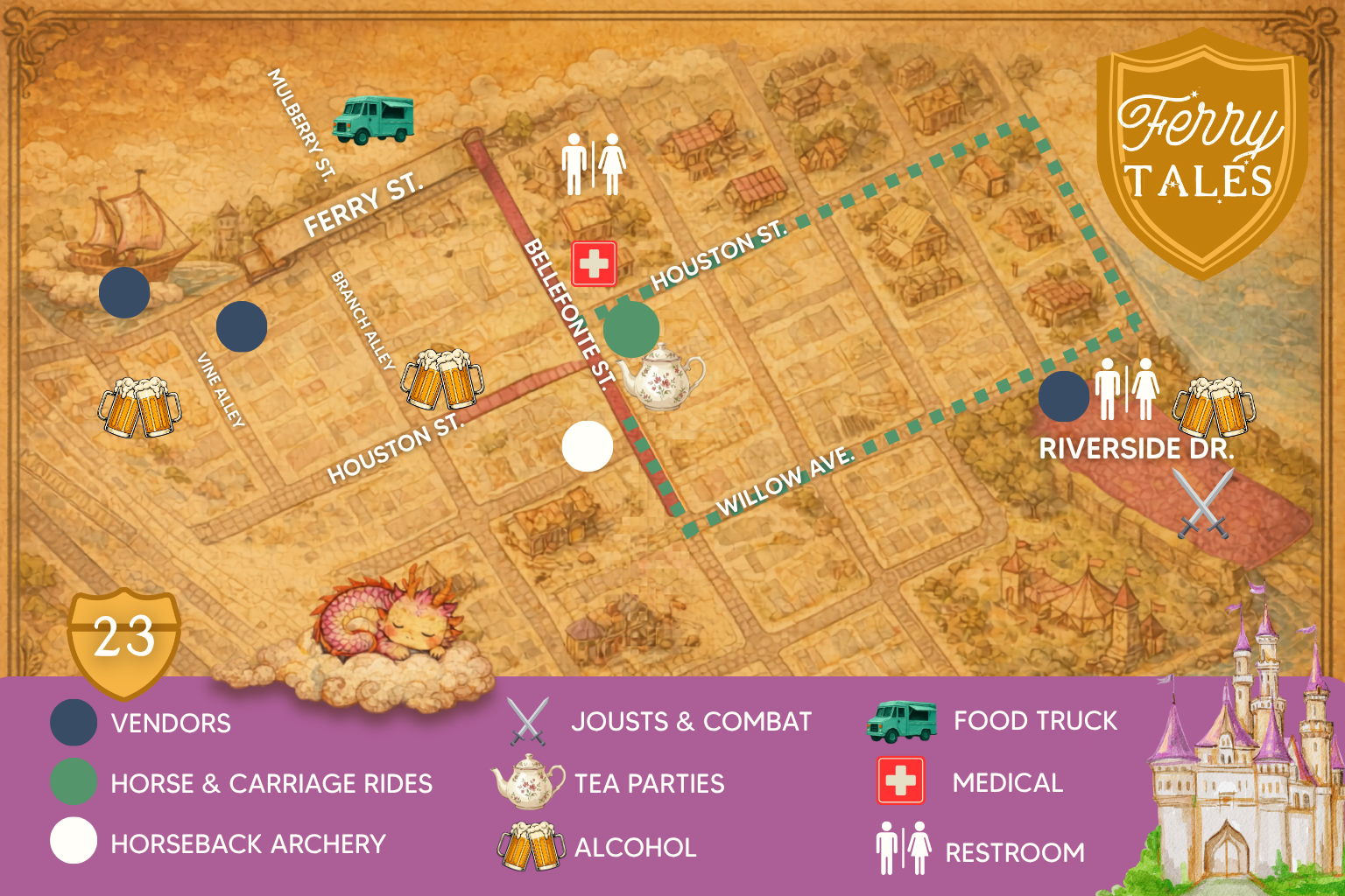 Ferry Tales | Renaissance Fair in Russell, KY — Wander Russell, KY