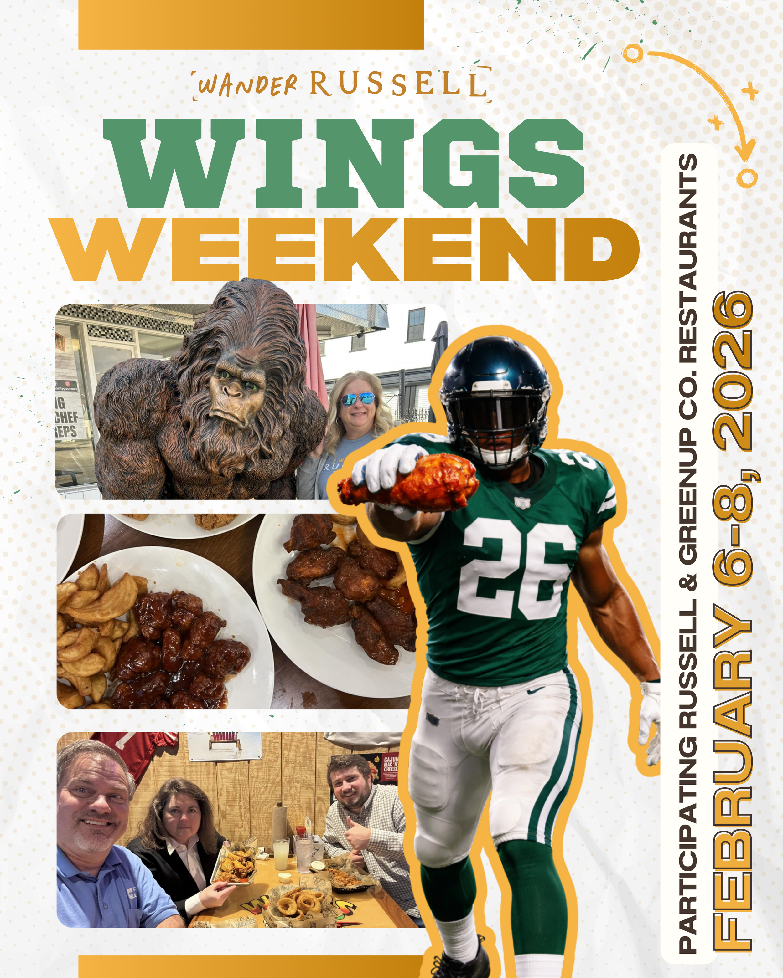 WINGS WEEKEND 2026: MEET THE LINEUP — Wander Russell, KY