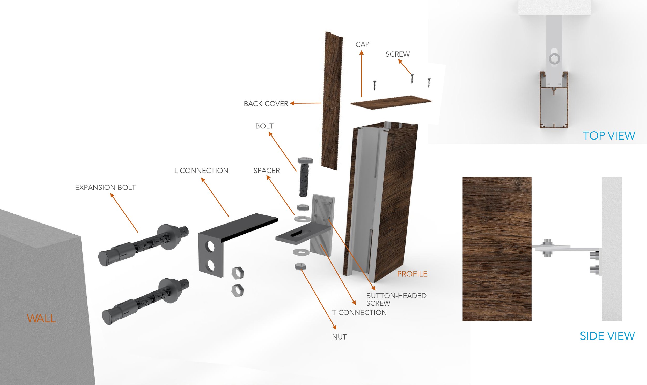 Aluminum Fin Facade — Success Build Systems