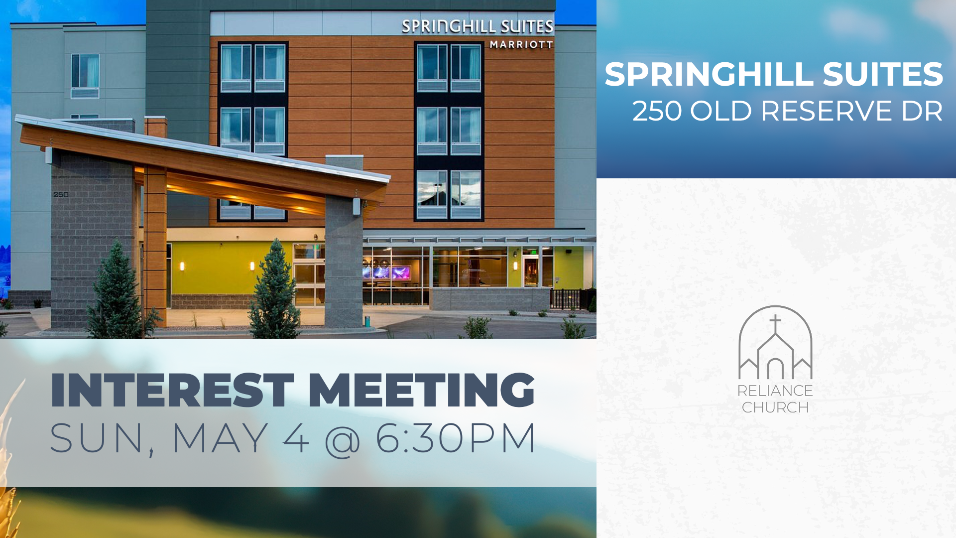 Reliance Church Kalispell