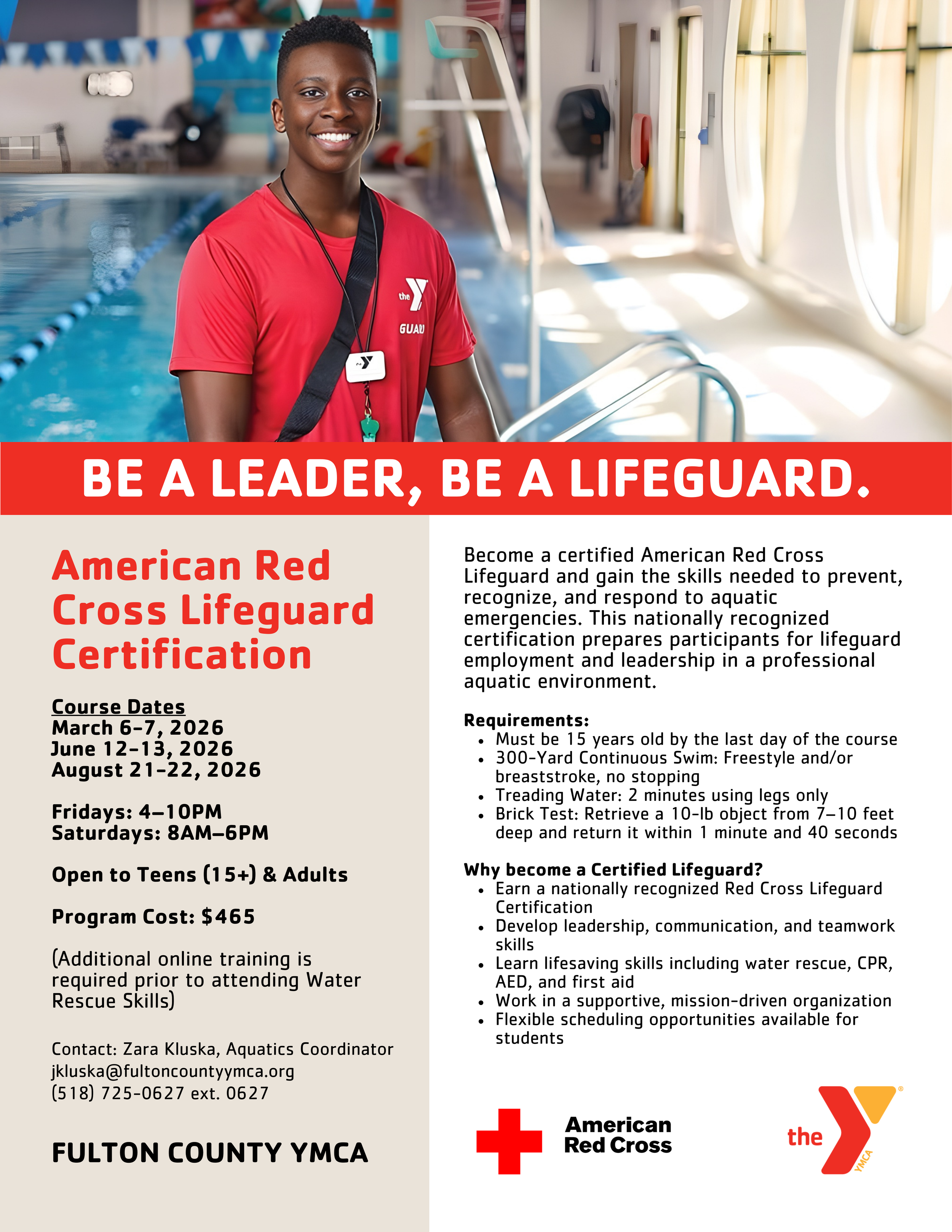 Lifeguard Certification — Fulton County YMCA