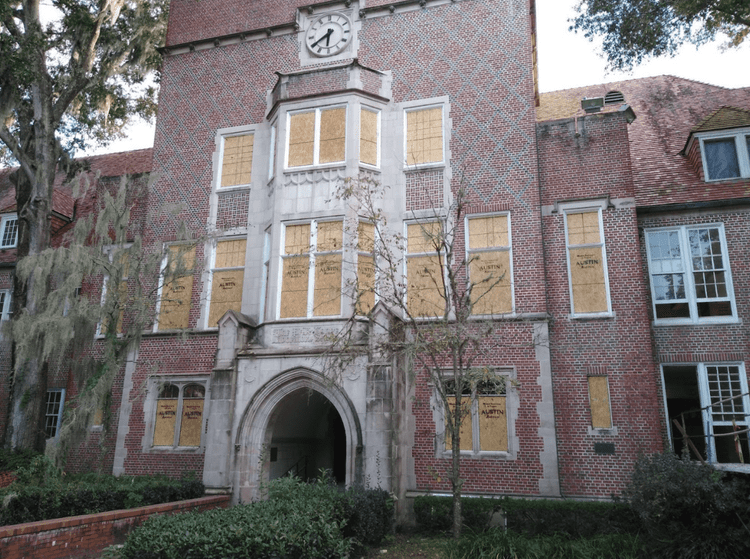 Norman Hall Window Restoration at University of Florida — Austin Historical
