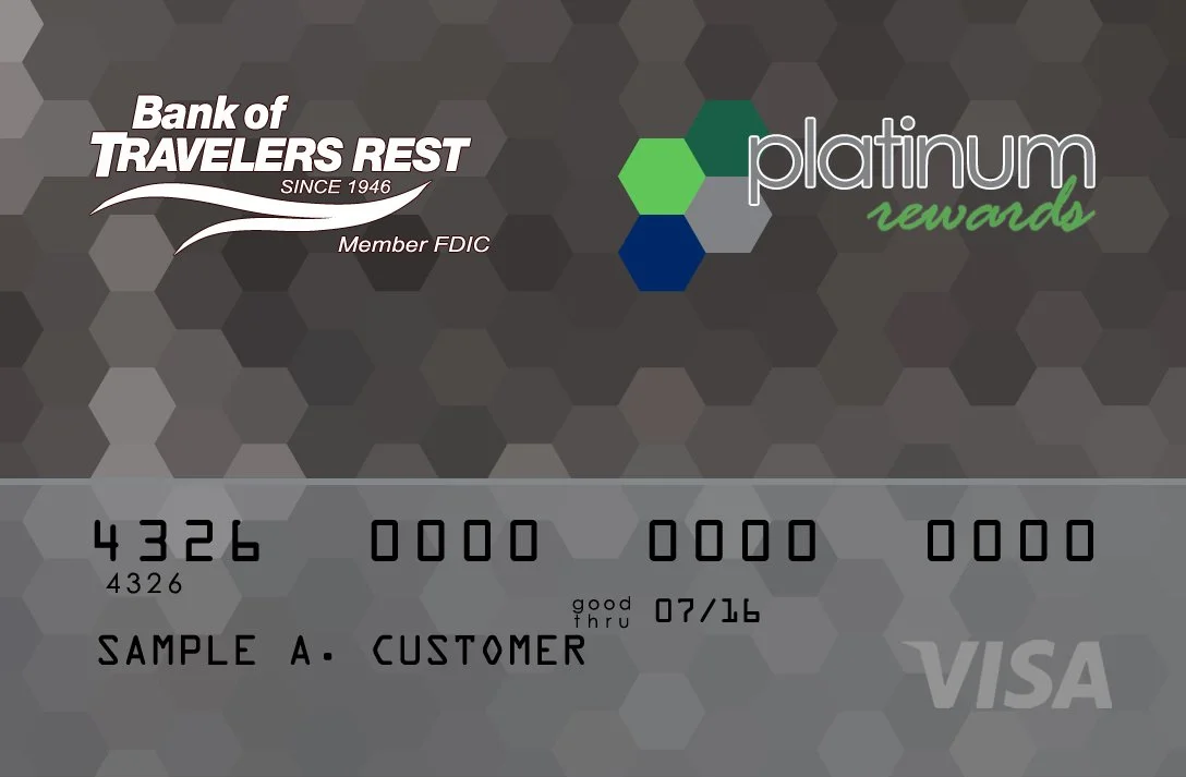 Visa® Credit Cards | Bank of Travelers Rest