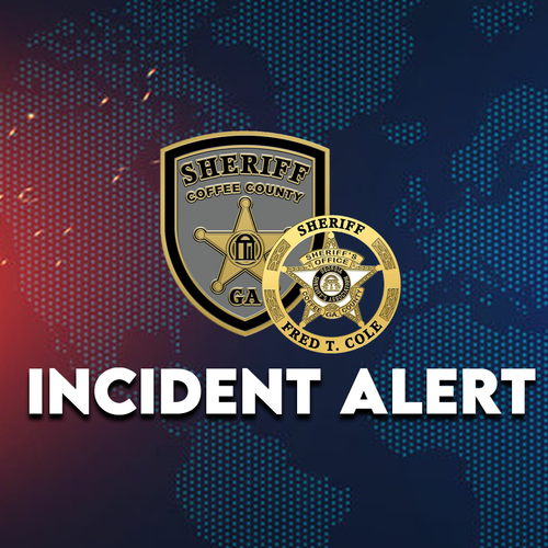 Sheriff's Office of Coffee County GA — Isolated incident occurs in CCSO ...