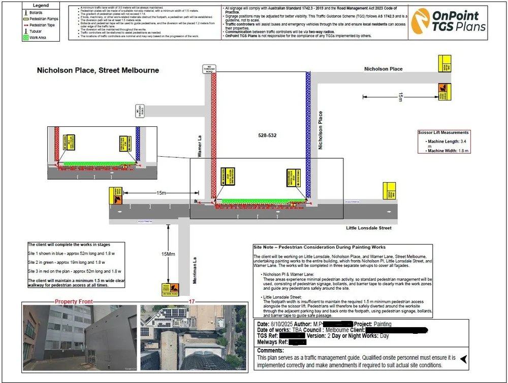 Traffic Management Plan Template for Australian Projects | OnPoint TGS