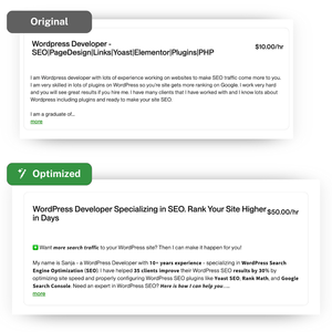 Profile Optimizer for Upwork