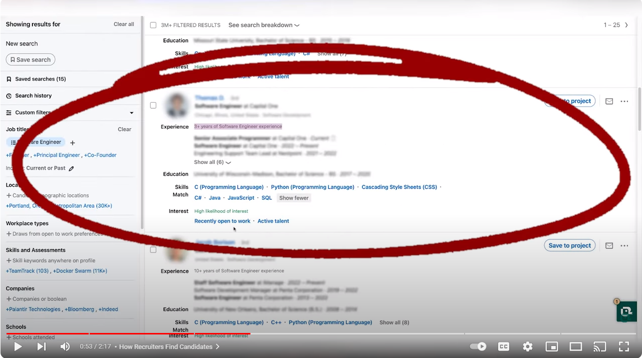 What Do Recruiters Look for When Scanning LinkedIn Profiles? — gumption.
