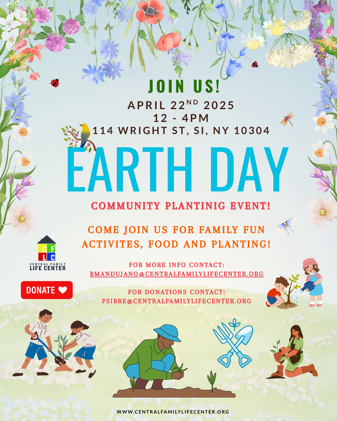 Earth Day Community Planting Event — Staten Island Climate Week