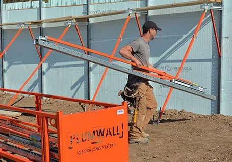 All-In-One ICF Brace | Plumwall ICF Bracing Systems