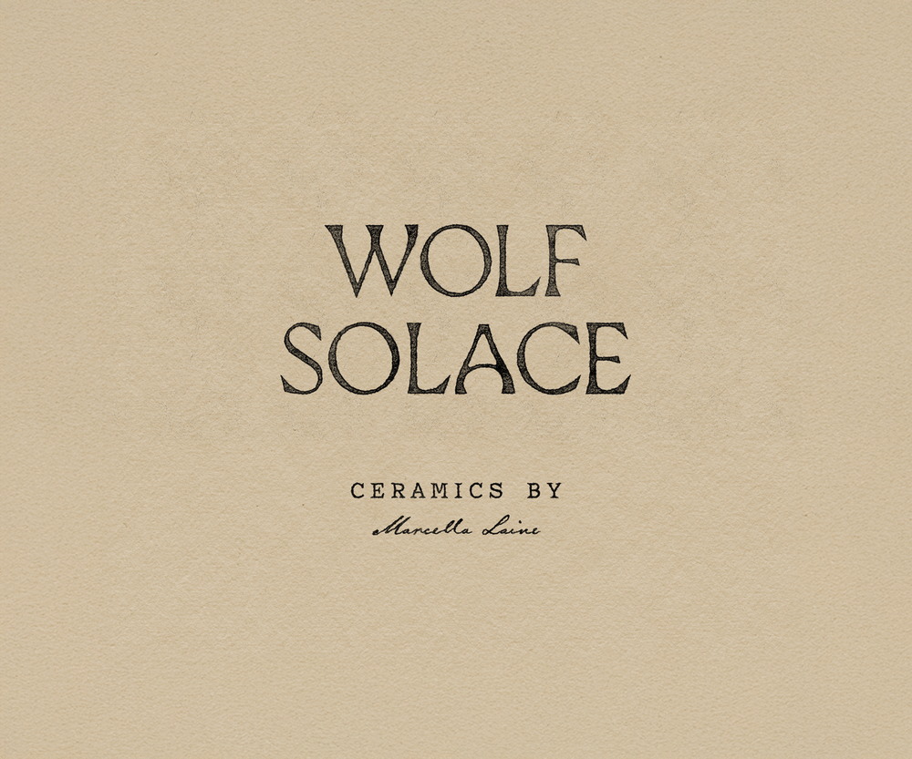 Wolf Solace – Ceramics & Soulful Brand Identity Design | Branding ...