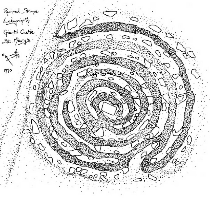 Vanishing Labyrinths of the Isles of Scilly