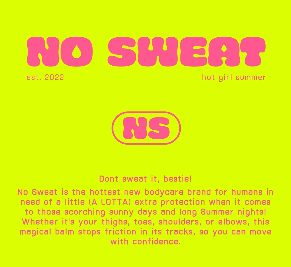 No Sweat Branding | Inclusive Personal Hygiene Care Identity by Slog ...