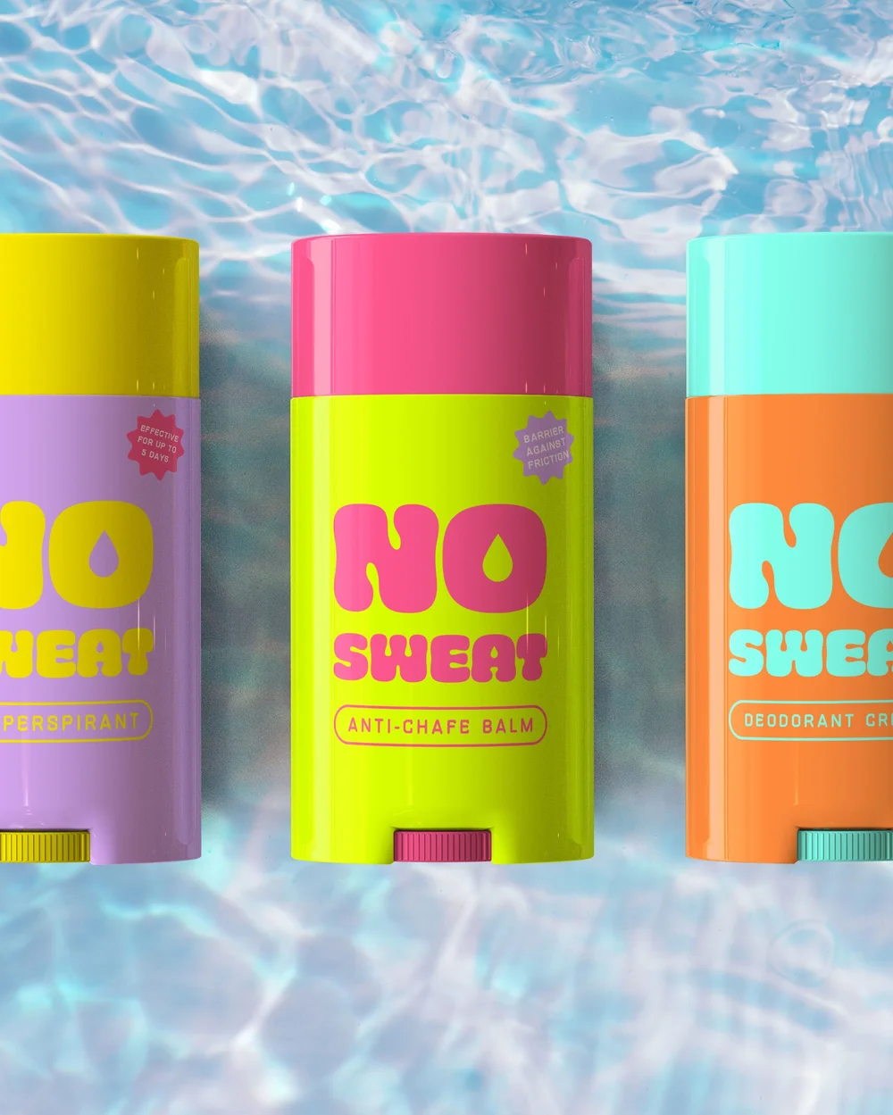 No Sweat Branding | Inclusive Personal Hygiene Care Identity by Slog ...