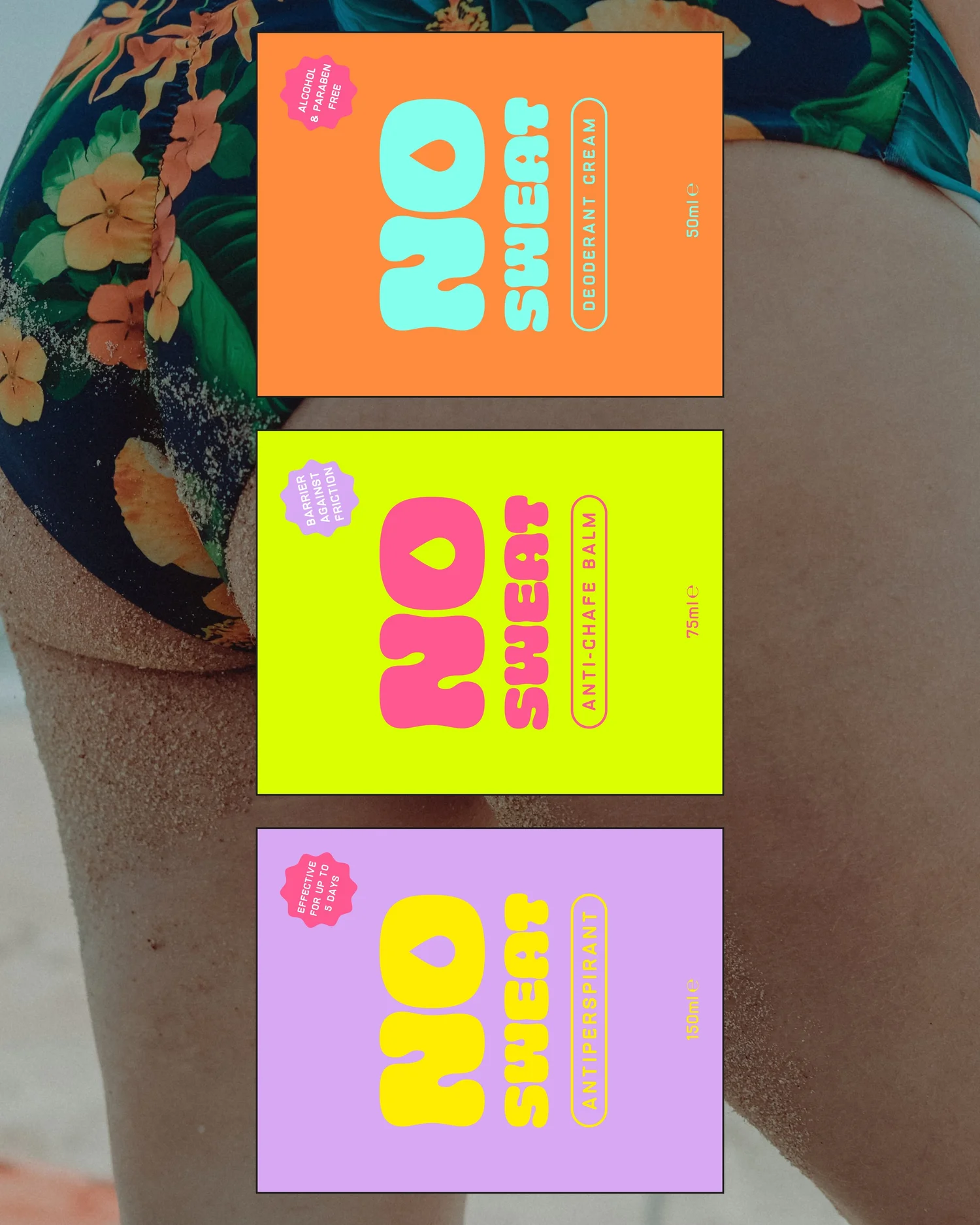 No Sweat Branding | Inclusive Personal Hygiene Care Identity by Slog ...