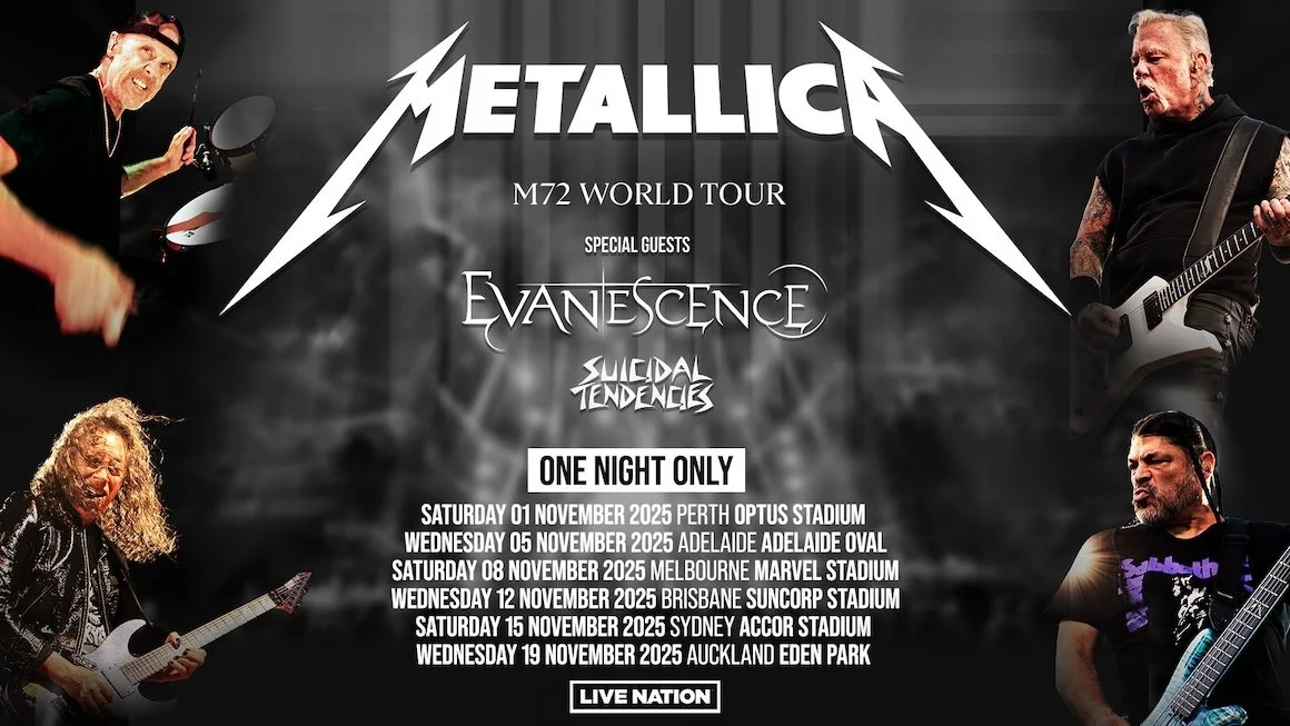 LIVE REVIEW: METALLICA + EVANESCENCE + SUICIDAL TENDENCIES @ SUNCORP ...