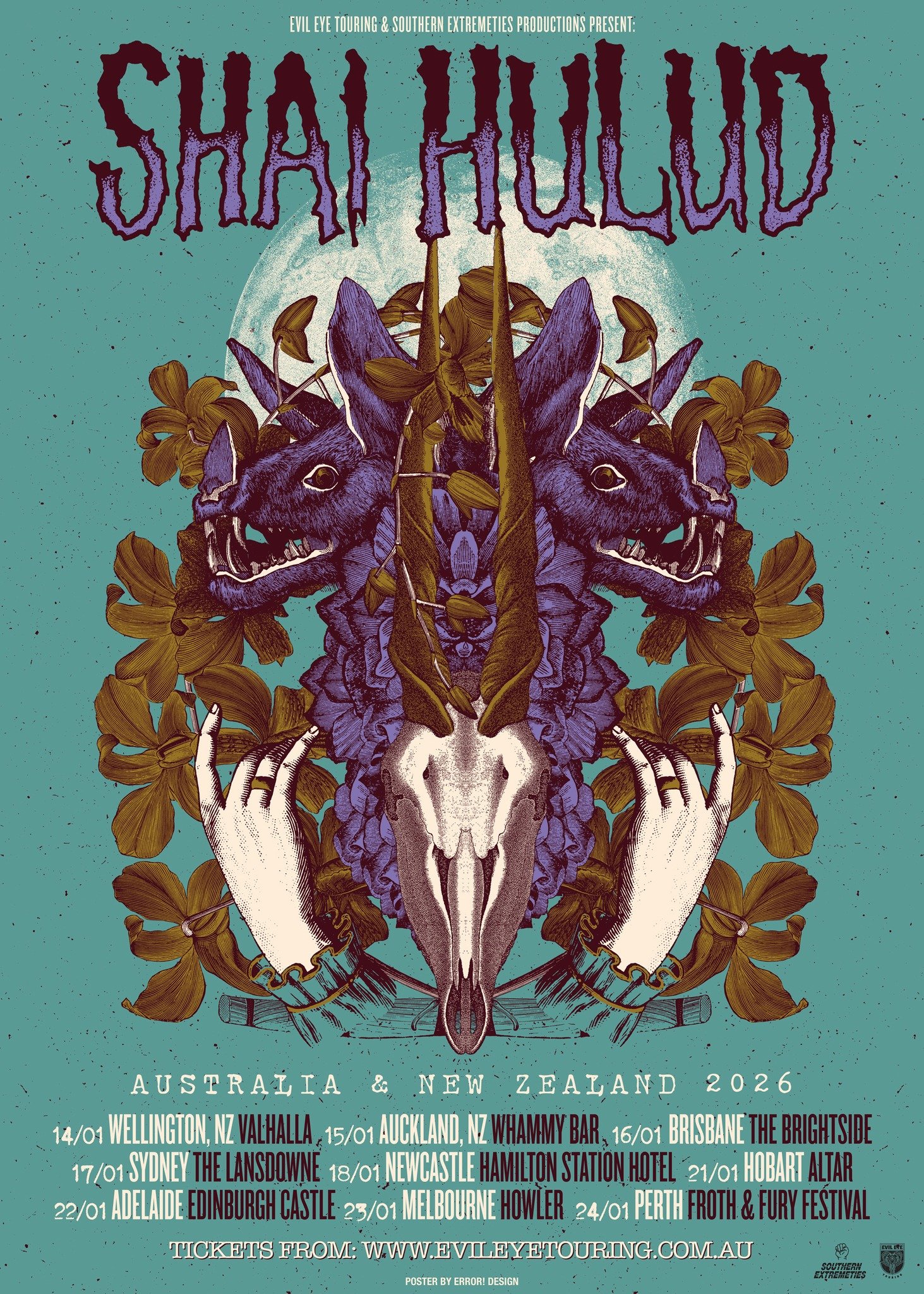 SHAI HULUD ANNOUNCE 2026 TOUR — NO BARRIERS.AU