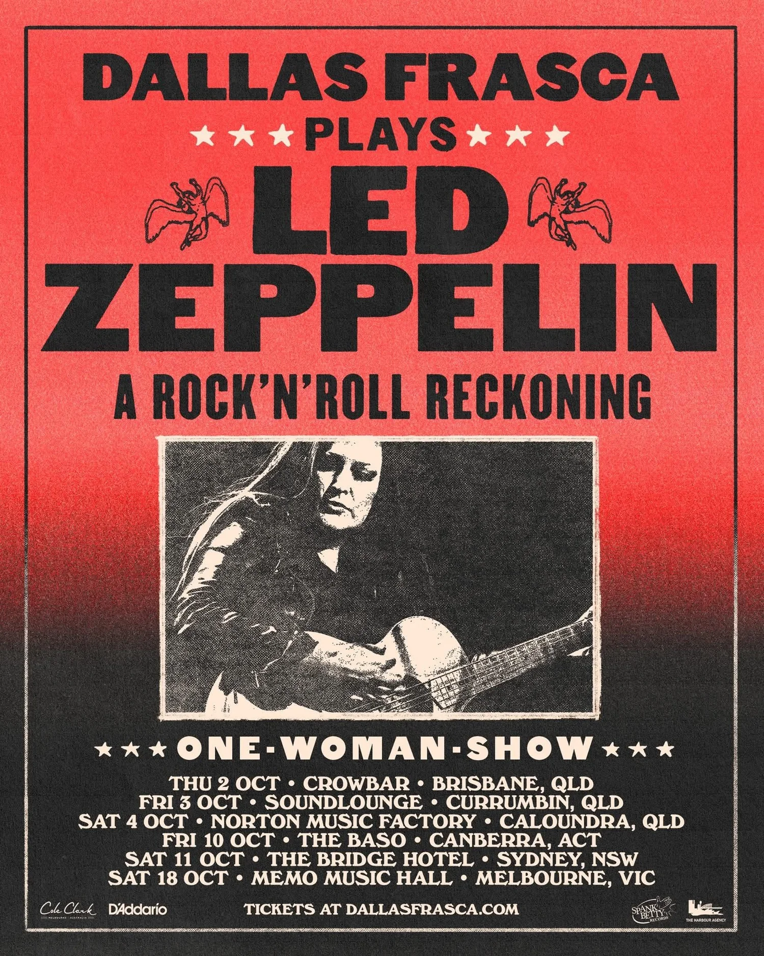 LIVE REVIEW: DALLAS FRASCA PLAYS LED ZEPPELIN + MINNIE MARKS @ CROWBAR ...