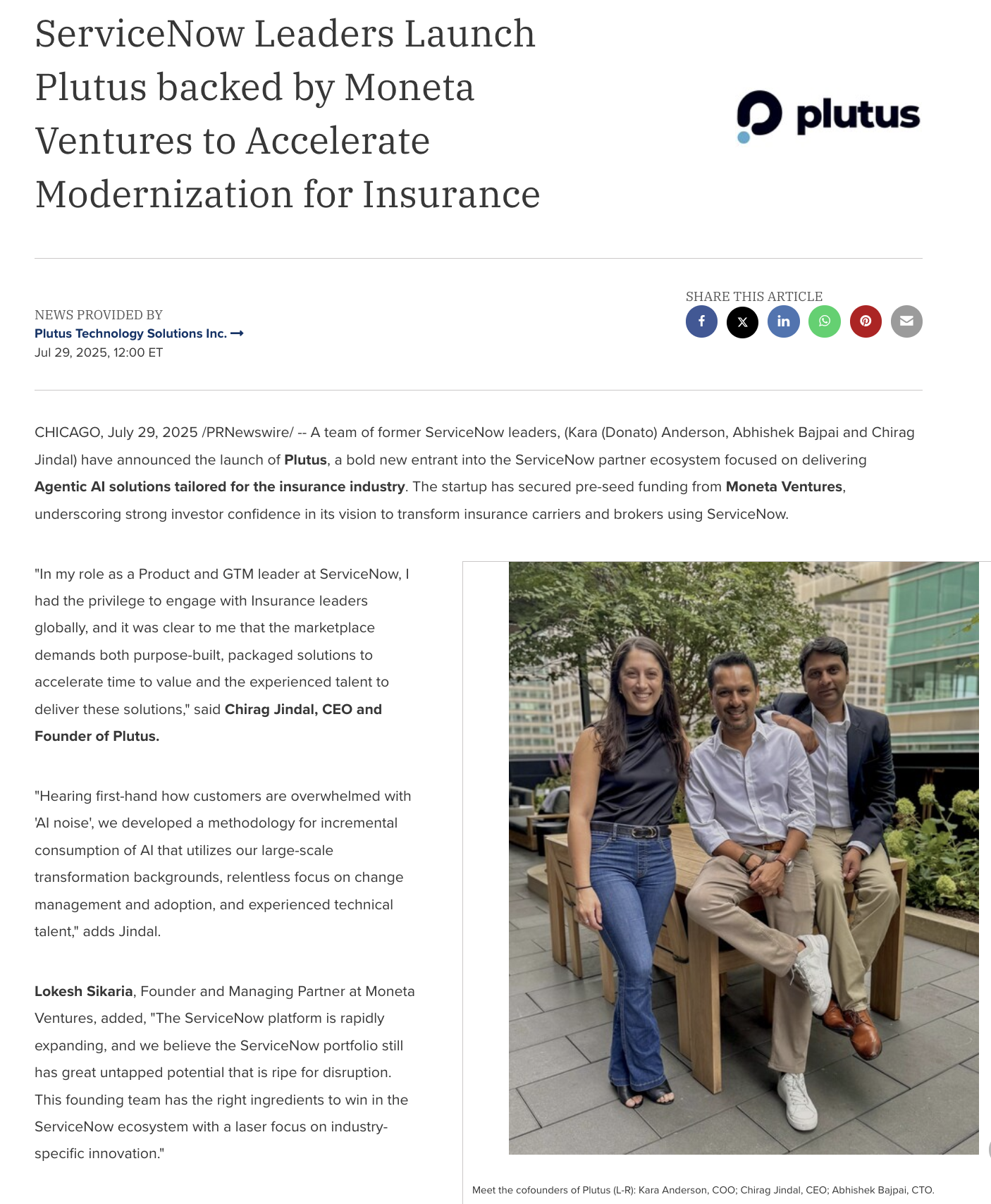 plutus | Modernize Insurance Today — Explore Solutions