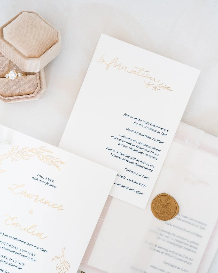The Ultimate Wedding Invitation Wording Guide — Luxury Bespoke Wedding ...