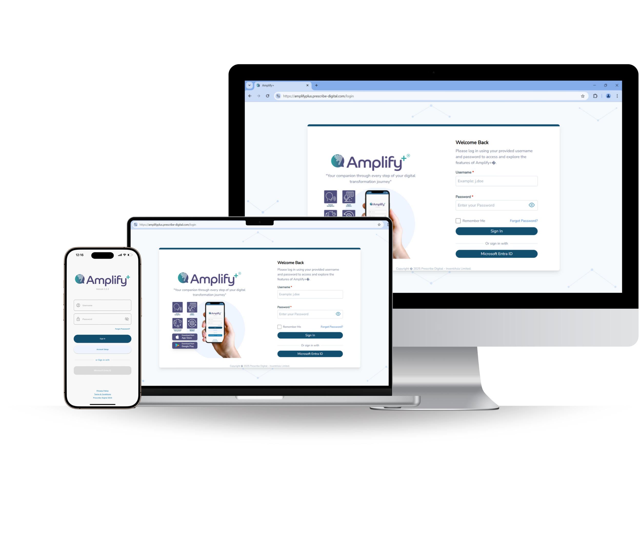 Amplify+® | AI Clinical Documentation & Workflow Platform — Prescribe Digital