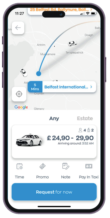 Belfast Taxis | Value Cabs Ltd