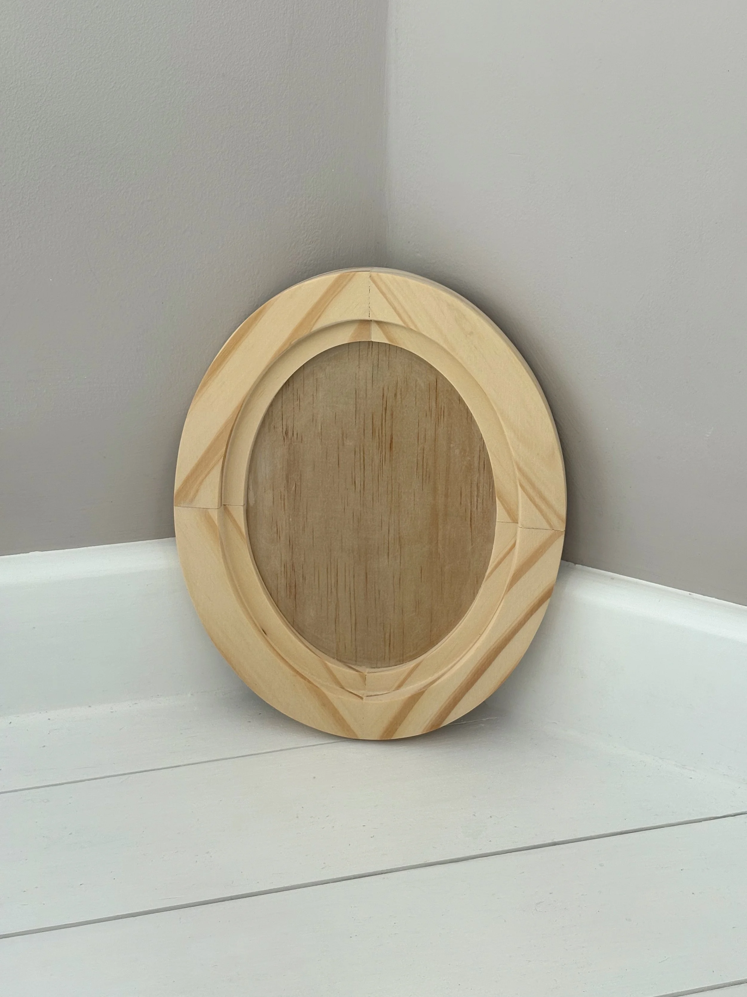 Small Oval Wood Blank — Reclaimed Grace