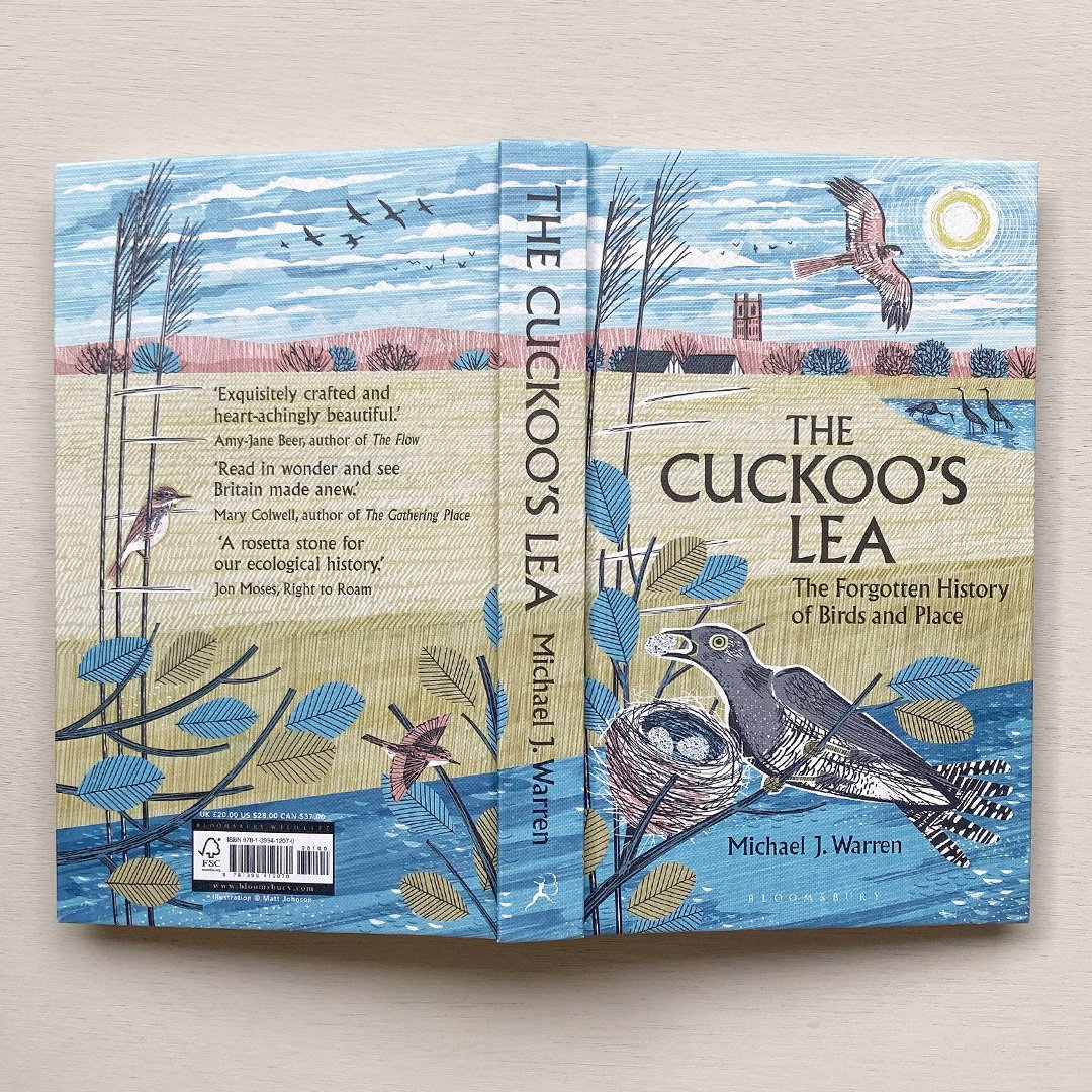 The Cuckoo's Lea Book Cover — Matt Illustration