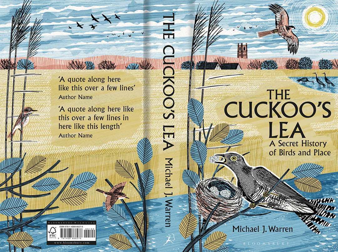 The Cuckoo's Lea Book Cover — Matt Illustration