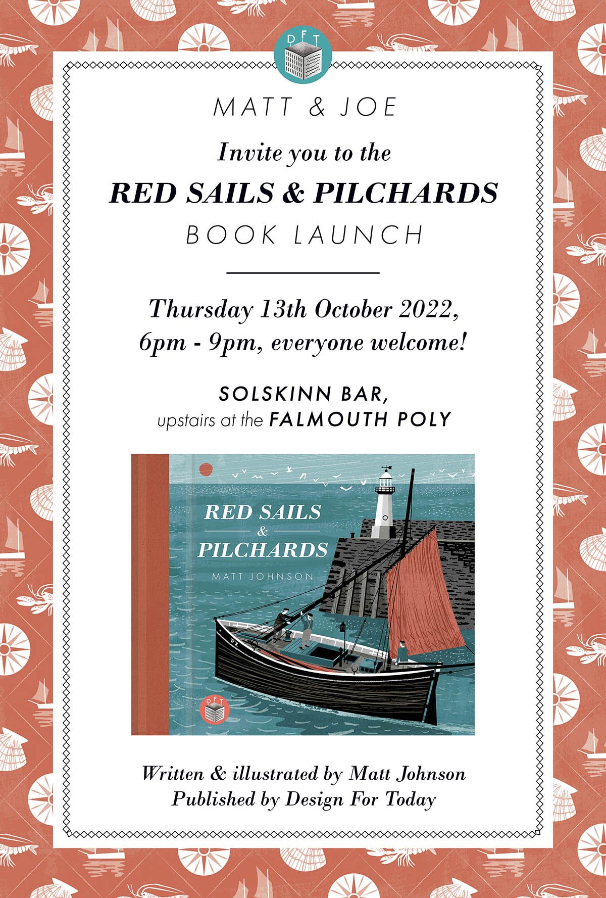 Red Sails & Pilchards — Matt Illustration