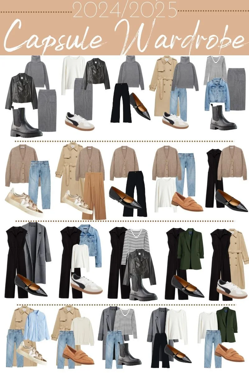 An Easy to Build Capsule Wardrobe for Every Day