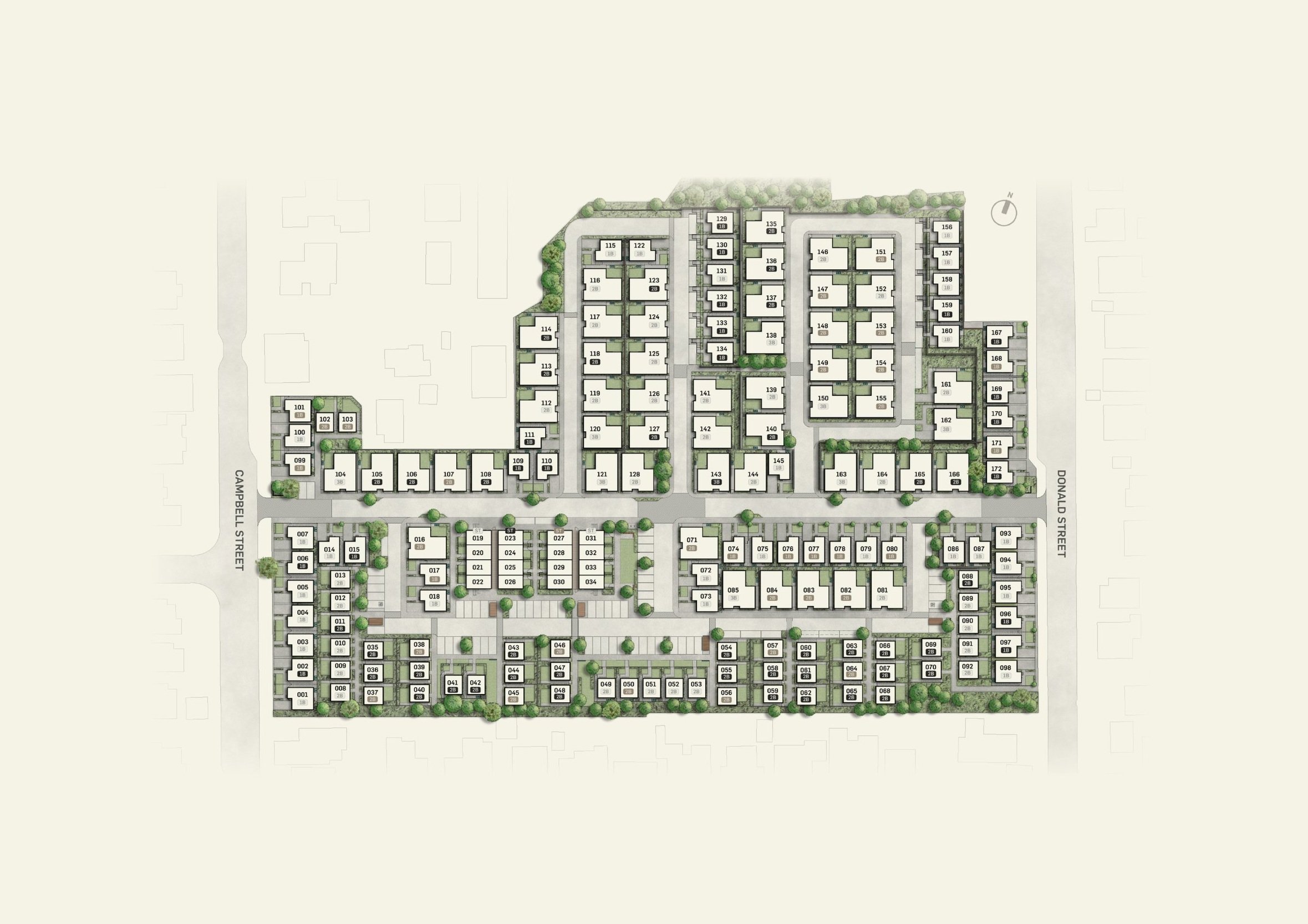 Campbell Village in Wellington - A fresh take on city-fringe living.