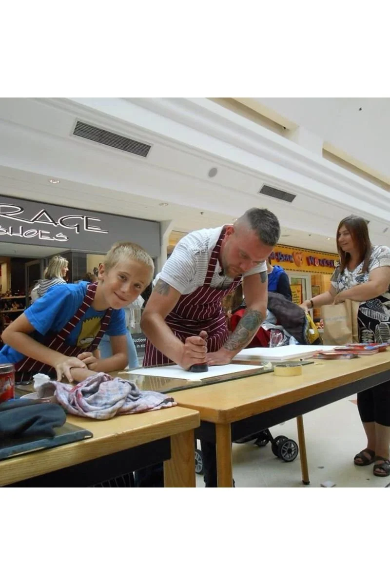 What is a Linocut Print? History, Process & Art Style — Mark James Murphy