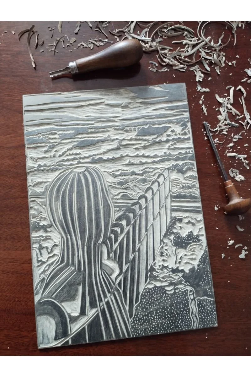 What is a Linocut Print? History, Process & Art Style — Mark James Murphy