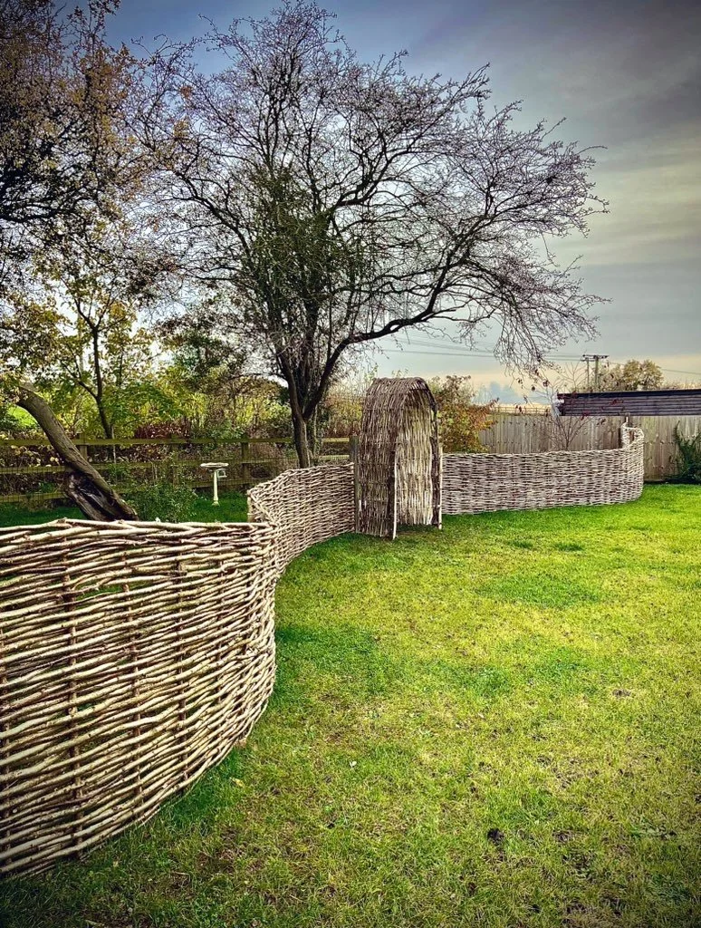 Home — UNDERWOOD CRAFTS Willow and Hazel Hurdles Cleft Fencing Coppice ...