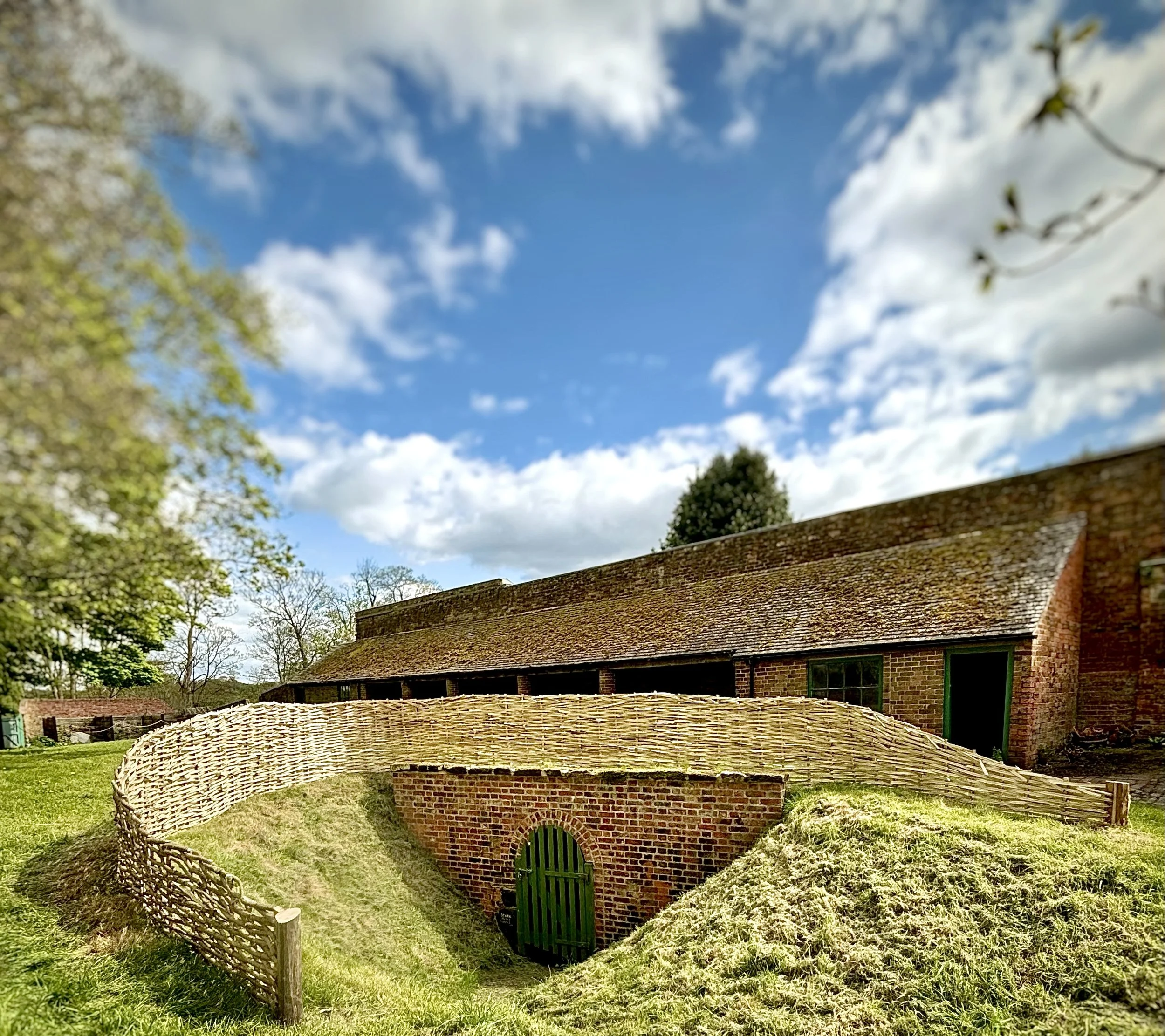 Home — UNDERWOOD CRAFTS Willow and Hazel Hurdles Cleft Fencing Coppice ...