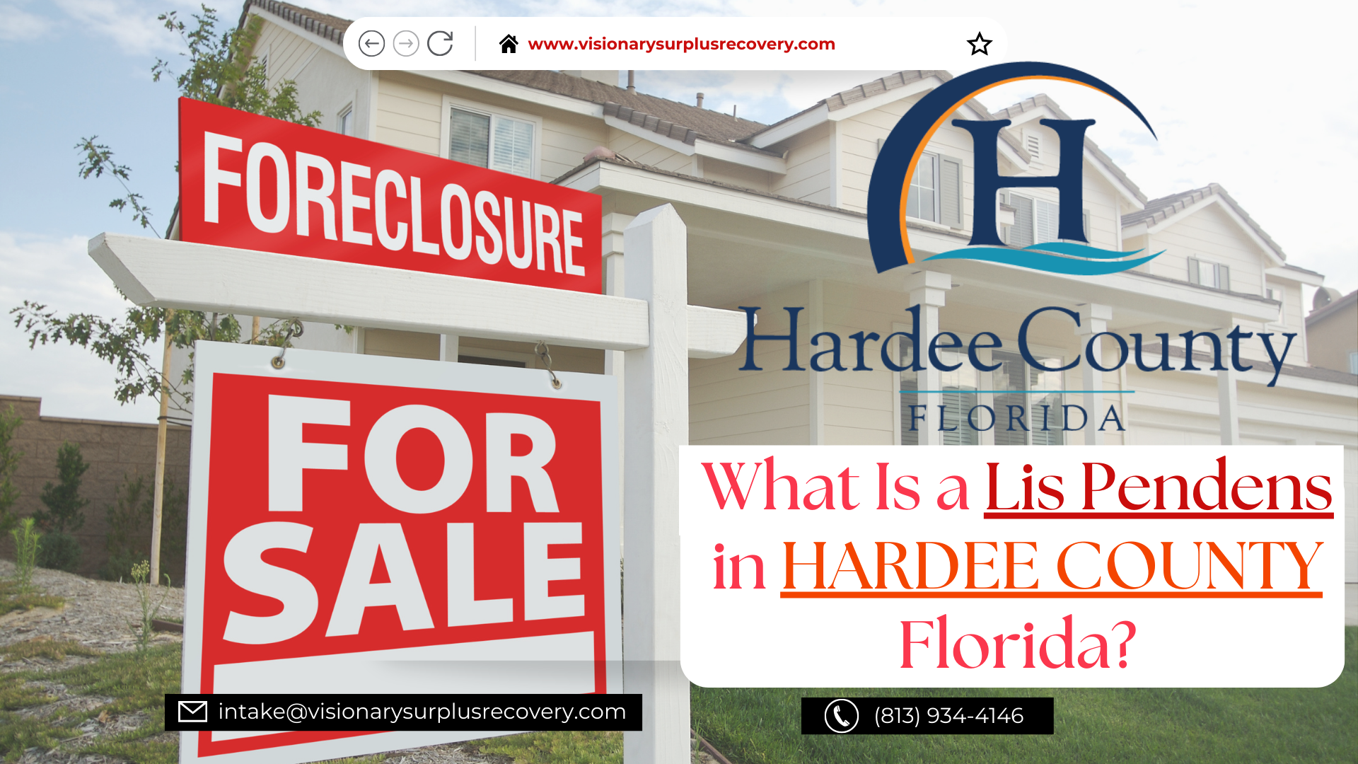 What Is a Lis Pendens in Hardee County, Florida? — Visionary Surplus ...
