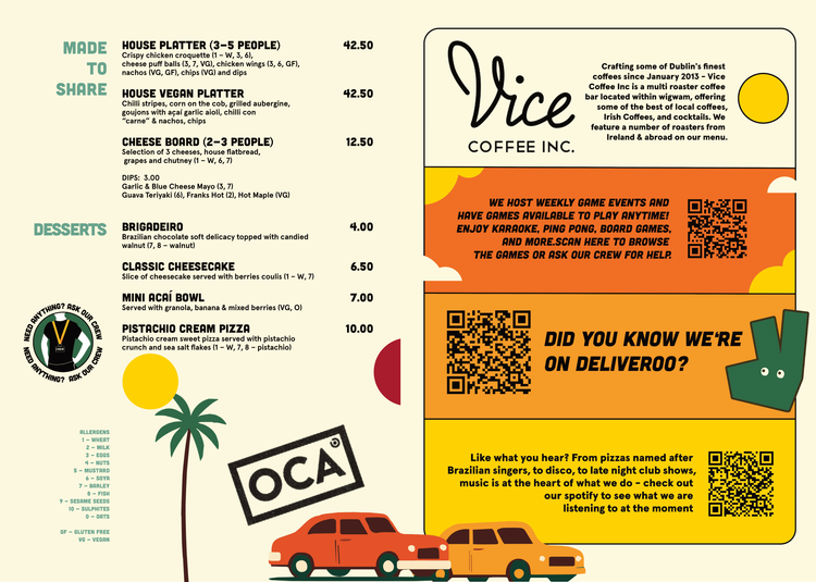 FOOD & DRINK — WIGWAM