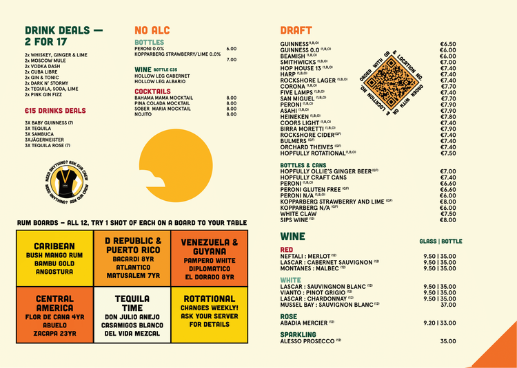 FOOD & DRINK — WIGWAM