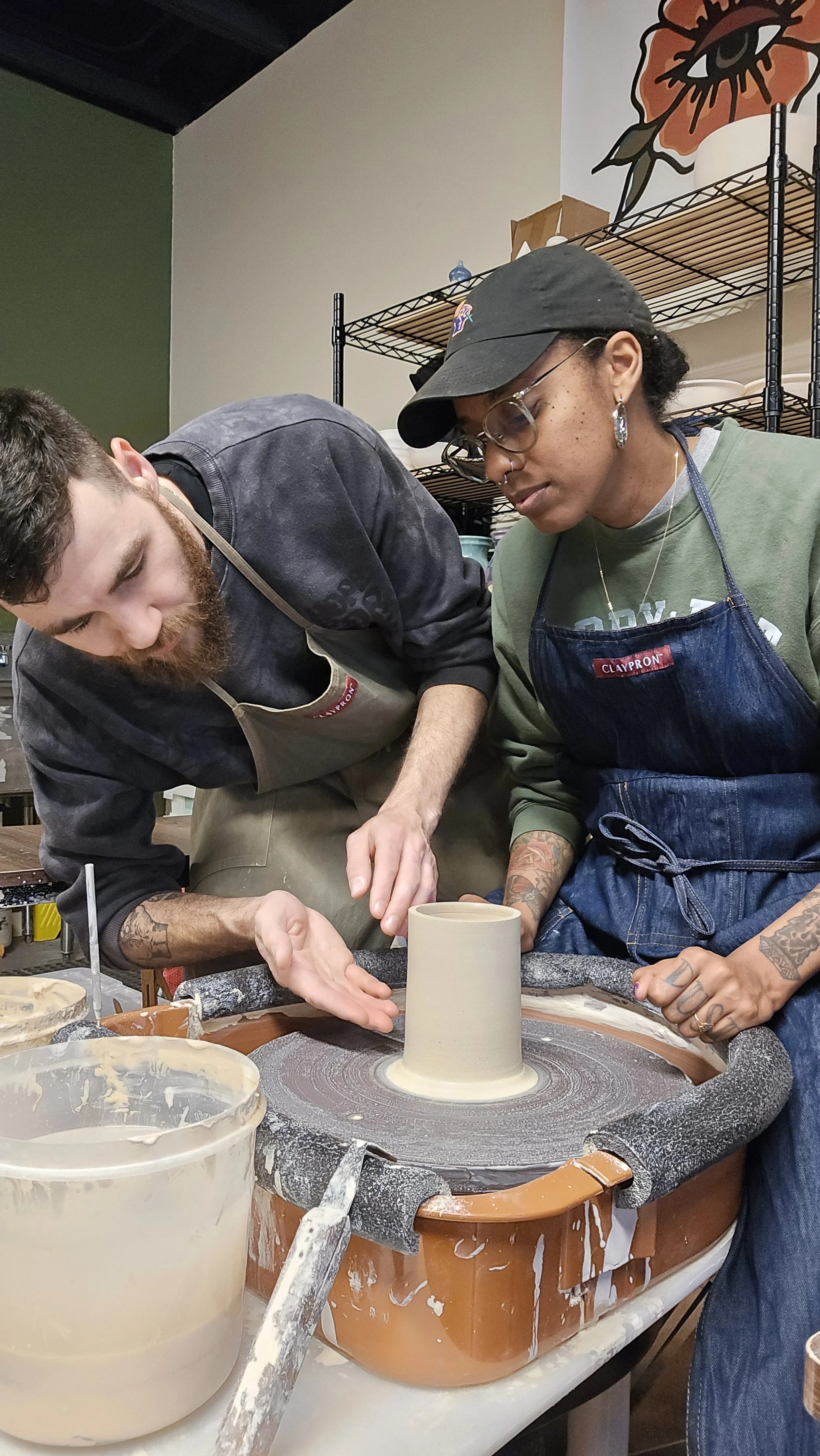 Poppy + Pot Classes | Pottery Workshops