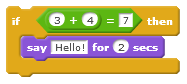 Booleans in Scratch - what are they and how are they used? — Coding Kids