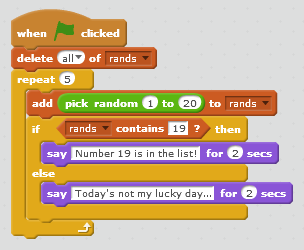 What are lists in Scratch? — Coding Kids